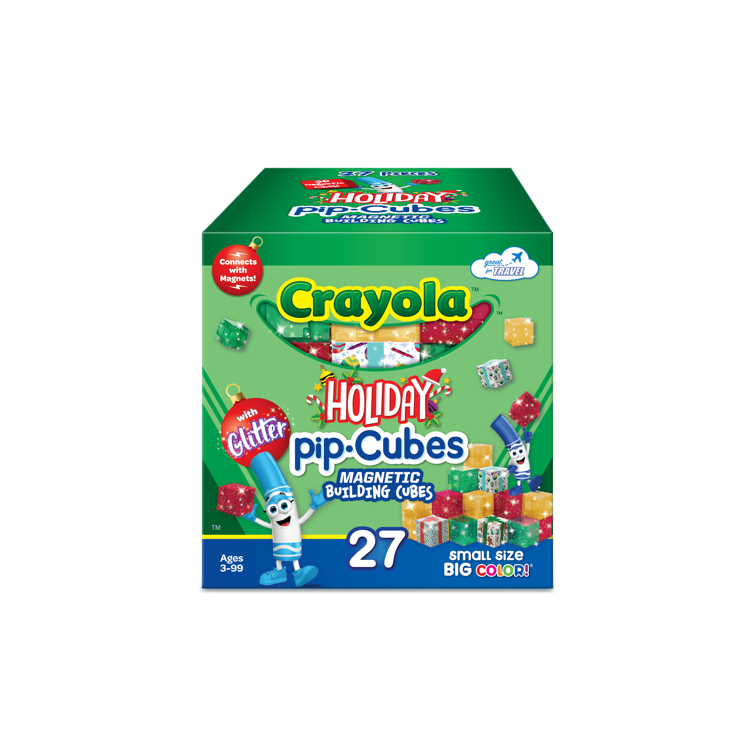 Createon Crayola Holiday Pip Cubes 27 -Piece Set – CreateOn