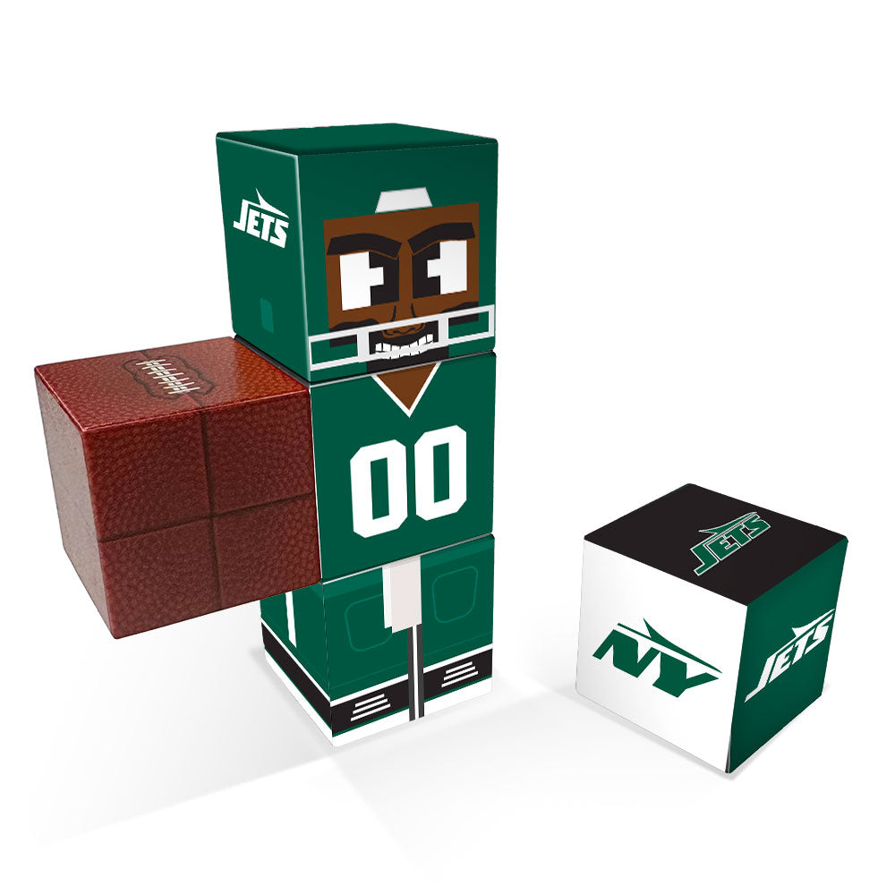 New York Jets Magnetic Qubees Fidget Building Cubes – CreateOn