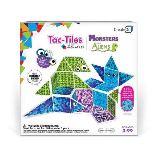Monsters and Aliens Magna-Tile Structure Set | CreateOn